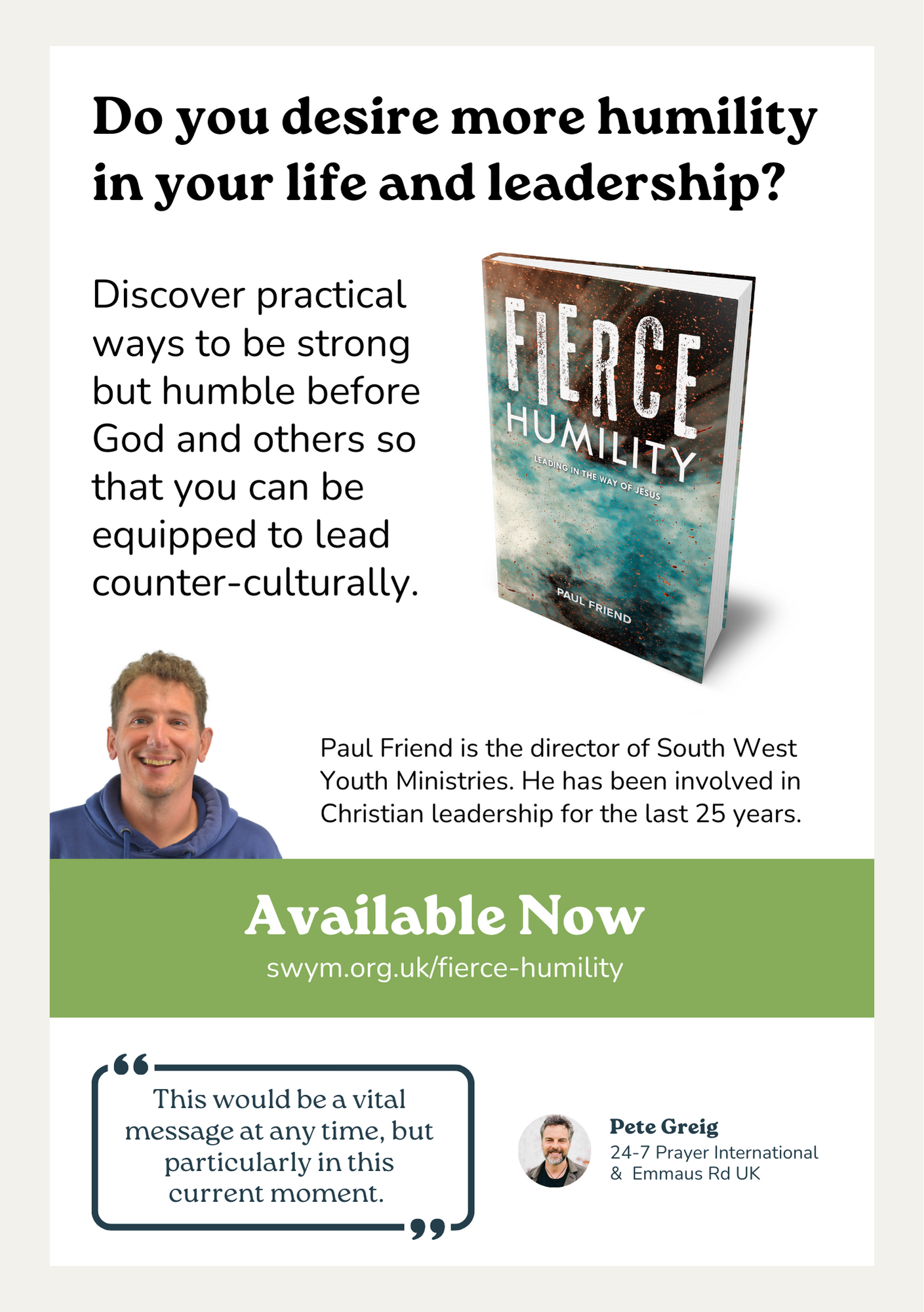 Fierce Humility - Creation Fest